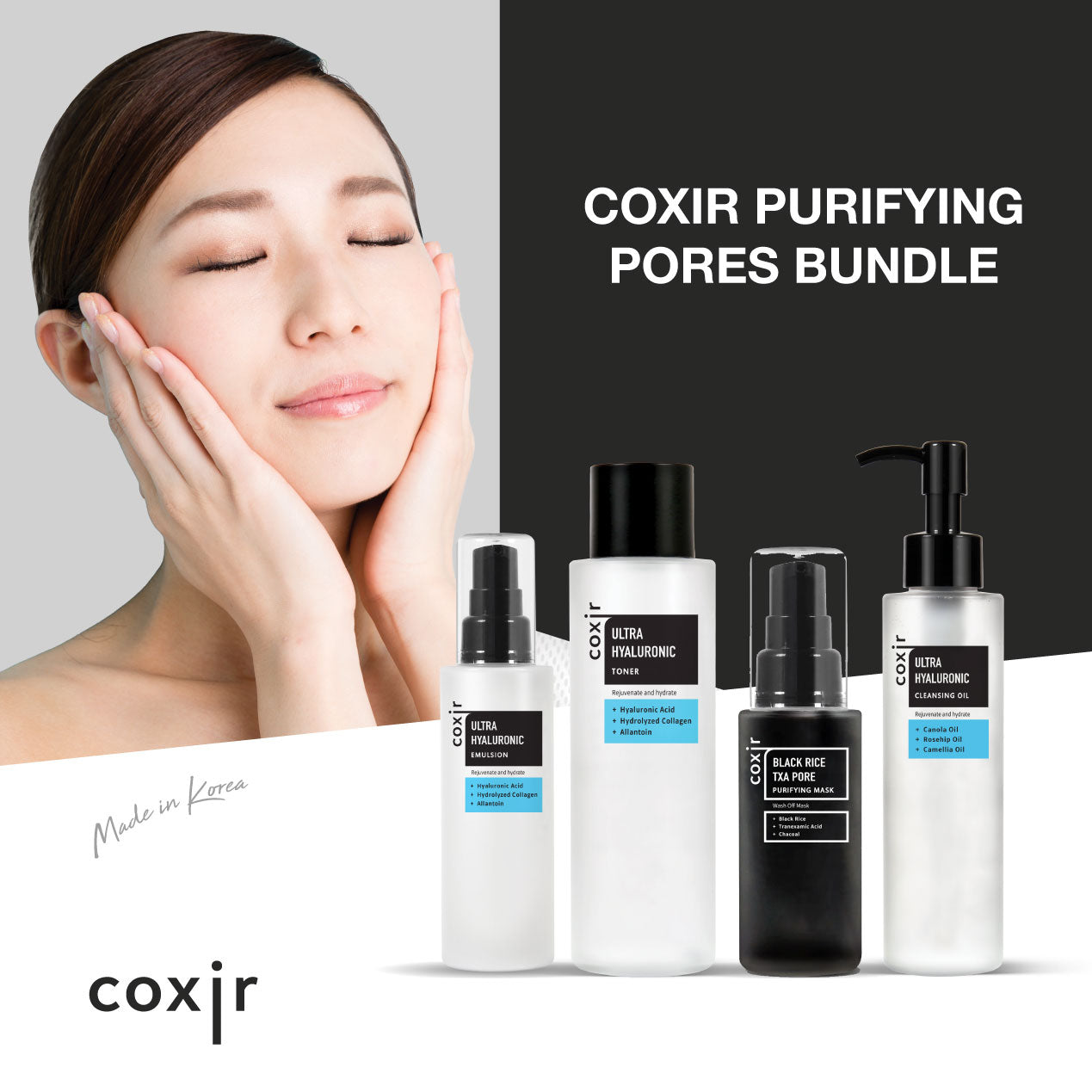 Coxir Pores Cleansing Bundle | Dermazone Store